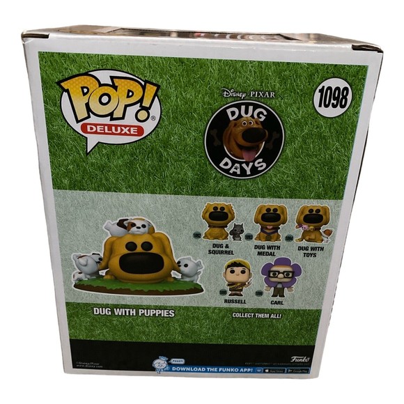 Funko | Toys | Funko Pop Deluxe Dug Days Dug Covered In Puppies 98 ...